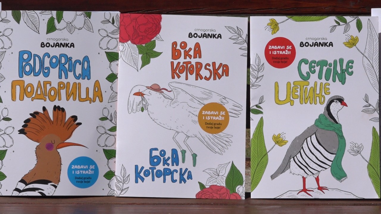 Crnogorska bojanka: Djeca daju svoje boje i pečat kulturnom nasljeđu ...