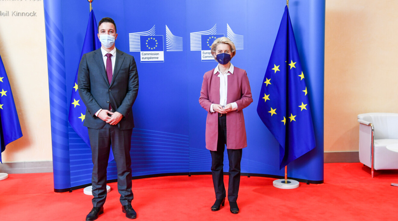 Ambasador Marković predao akreditivna pisma Ursuli fon der Lajen