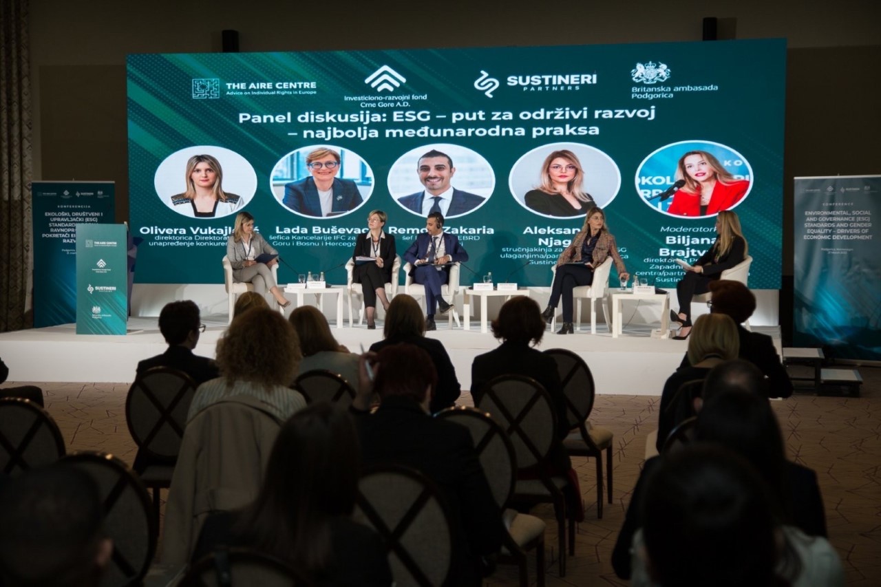 ESG standardi mogu pomoći biznisima u Crnoj Gori