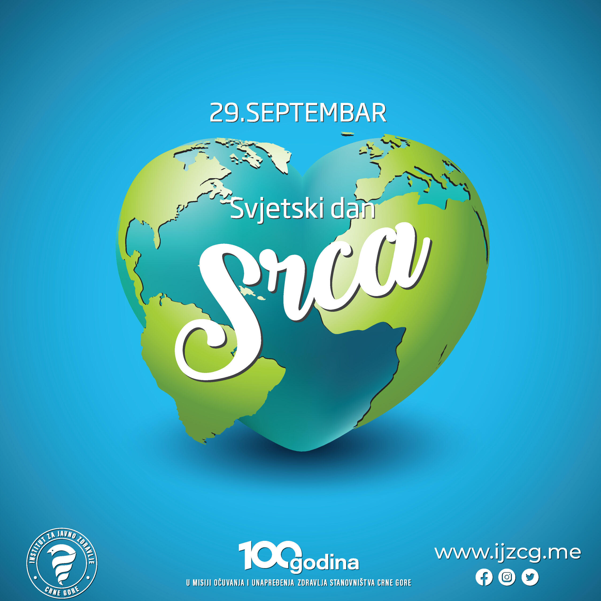 IJZCG obilježava Svjetski dan srca