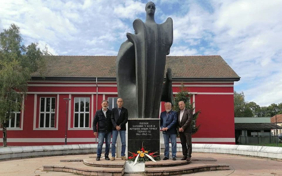 Delegacija SUBNOR-a i antifašista Crne Gore položila vijenac u znak ...