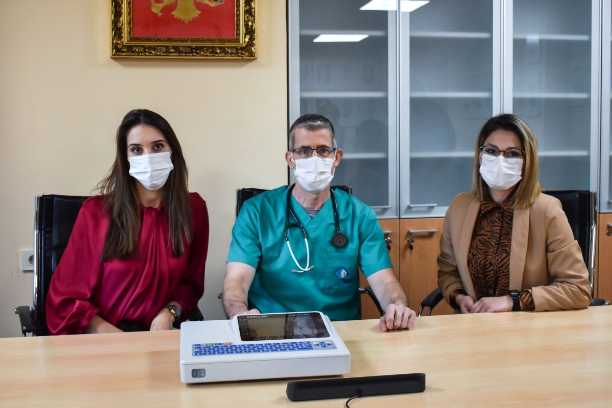 Kompanija Meridianbet uručila EKG aparat KCCG | Standard