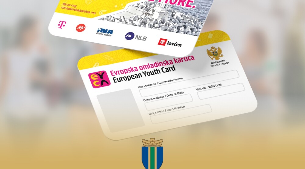Opština Bar obezbijedila 1000 besplatnih omladinskih kartica EYCA