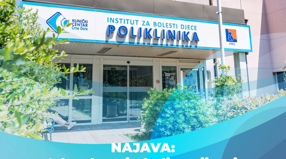 Klinički centar: Od sada najmlađi pacijenti lakše do specijaliste