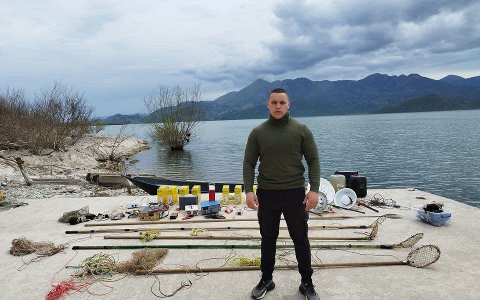 Najveća zaplijena do sada na Skadarskom jezeru; Saičić: Nadam se da ...
