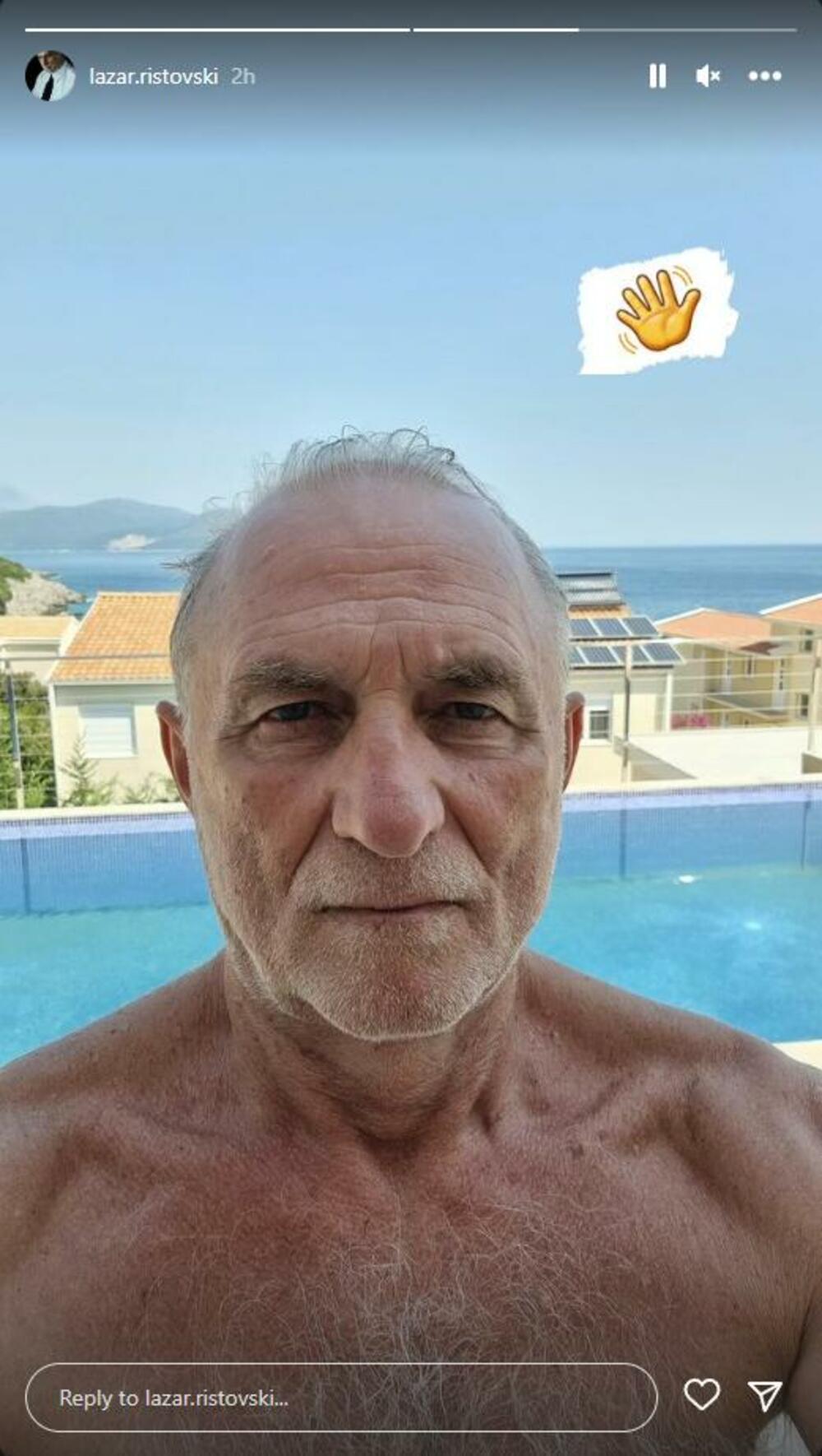 LAZAR RISTOVSKI SE RAZGOLITIO U 70. GODINI: Fotkama iz Kotora napravio ...