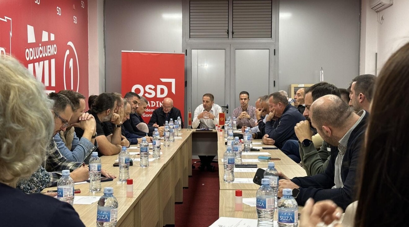 Boris Mugoša izabran za predsjednika podgoričkog odbora SD-a