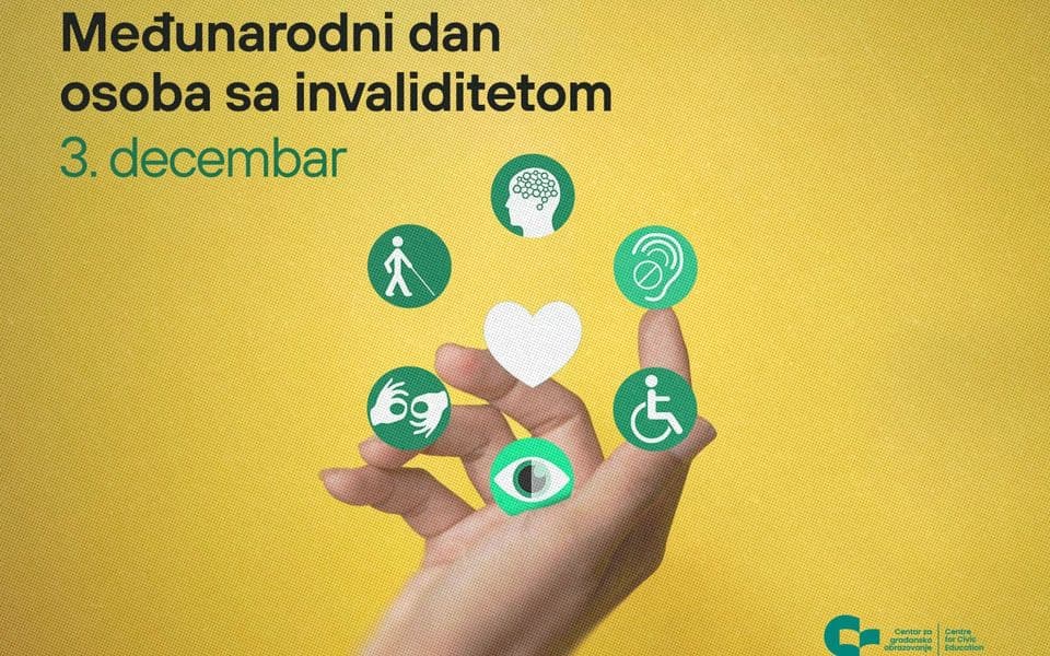 CGO: Bez napretka u ostvarivanju prava osoba sa invaliditetom