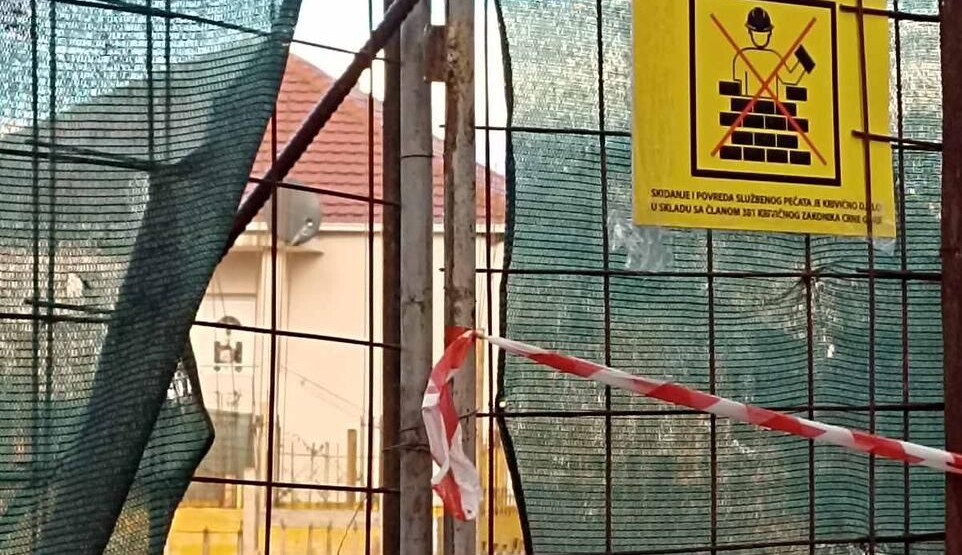 Zabranjena gradnja objekta u Beogradskoj ulici