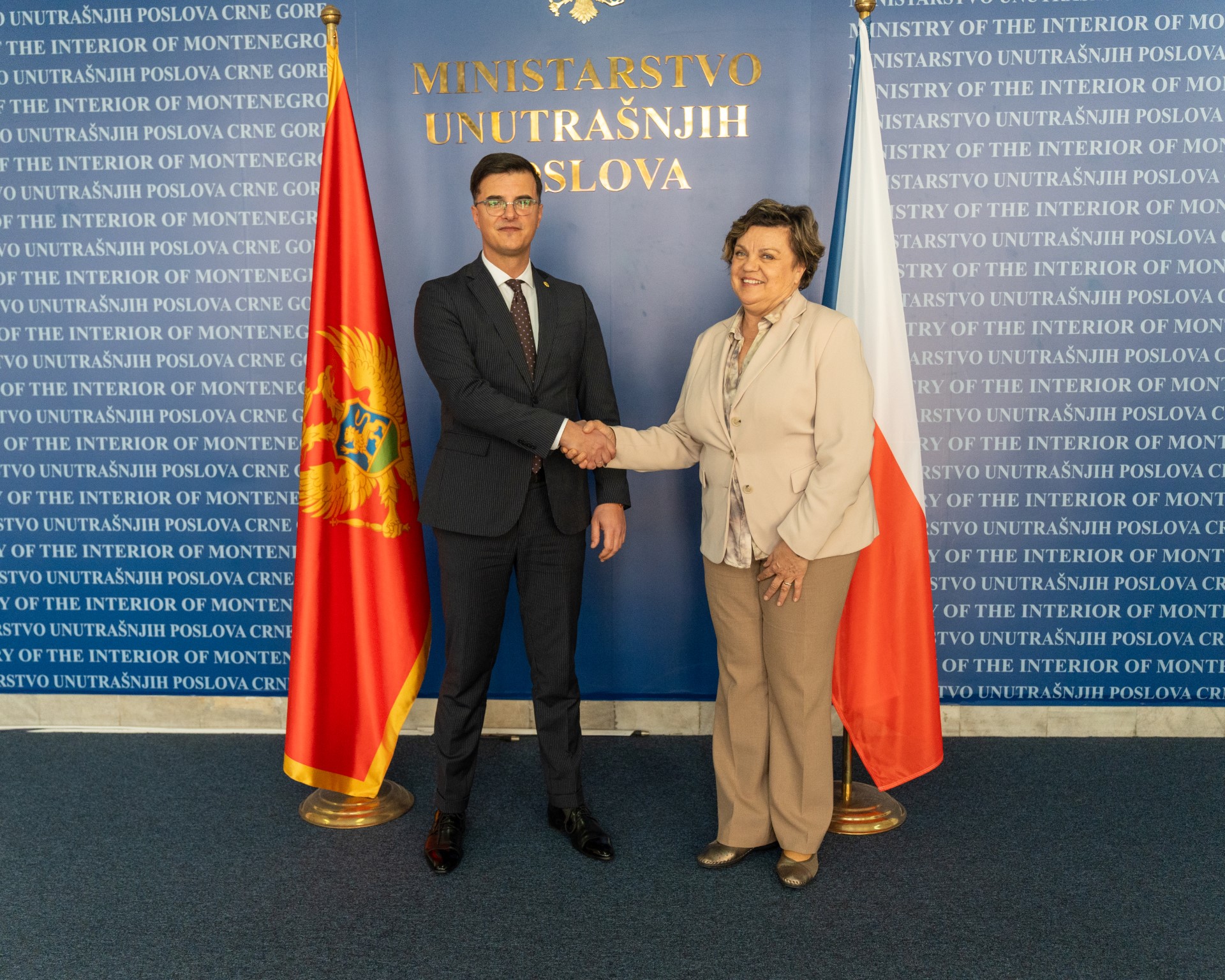 ŠARANOVIĆ- HREBIČKOVA: MUP ODLUČAN NA PUTU ISPUNJENJA PRIVREMENIH MJERILA