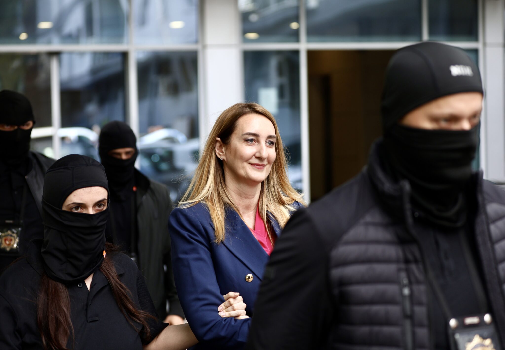 Jelena Perović na saslušanju u SDT-u