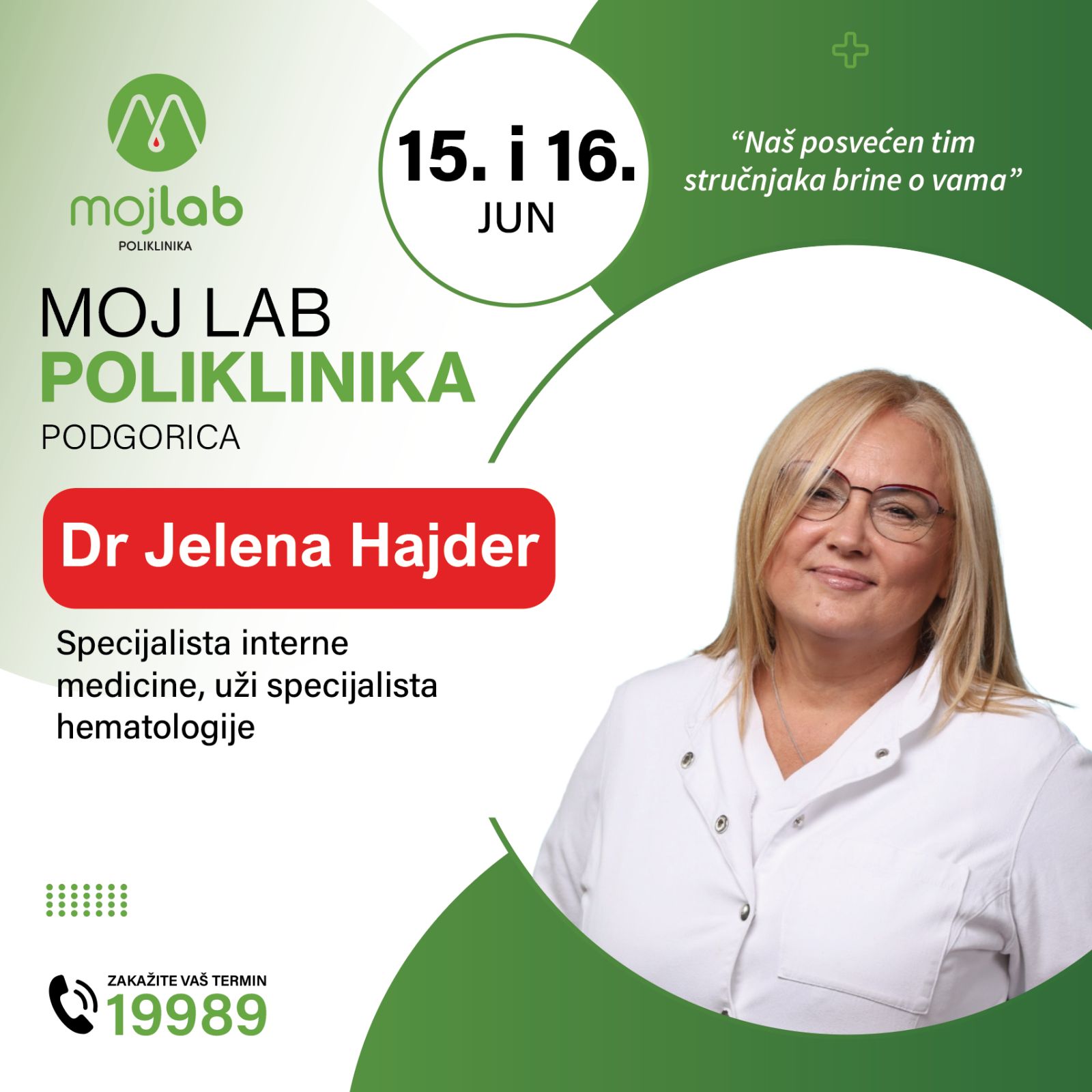 Trombofilija i trudnoća: Dr Jelena Hajder u Poliklinici Moj Lab u ...