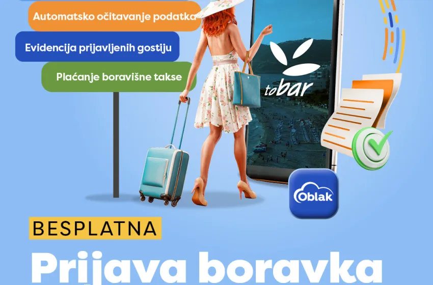 TO Bar pokrenula “Oblak”: Jednostavna prijava boravka gostiju putem aplikacije