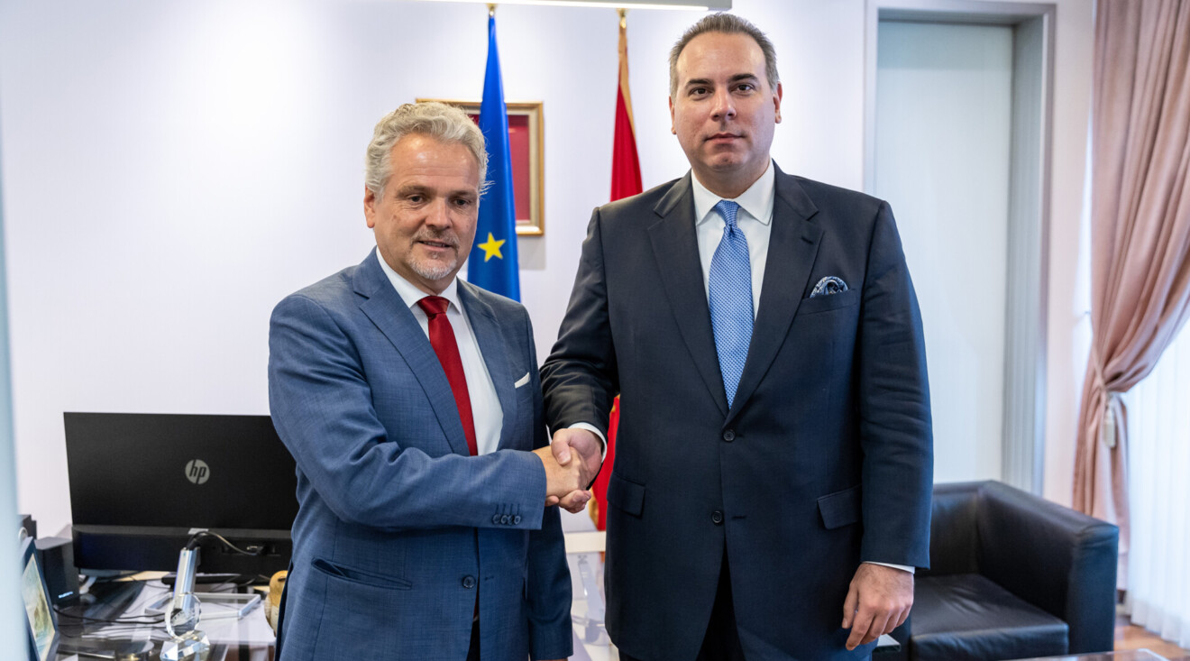 Ivanović sa Satlerom: Crna Gora predvodnik u evropskim integracijama