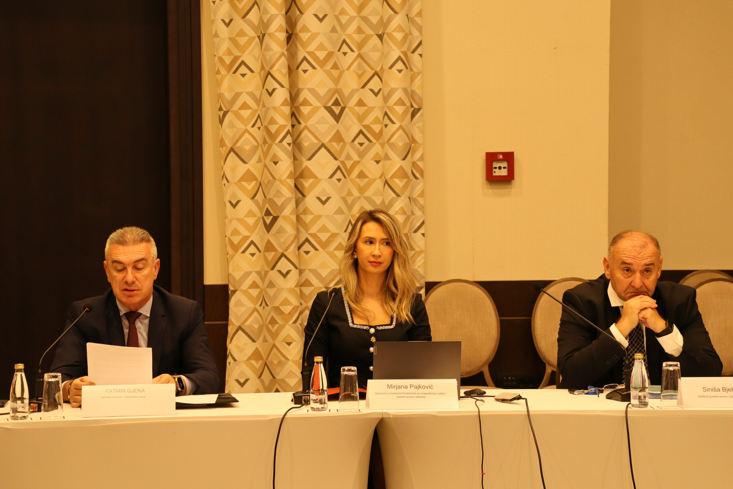 Gjeka: Unaprijedićemo oblast zaštite ljudskih prava