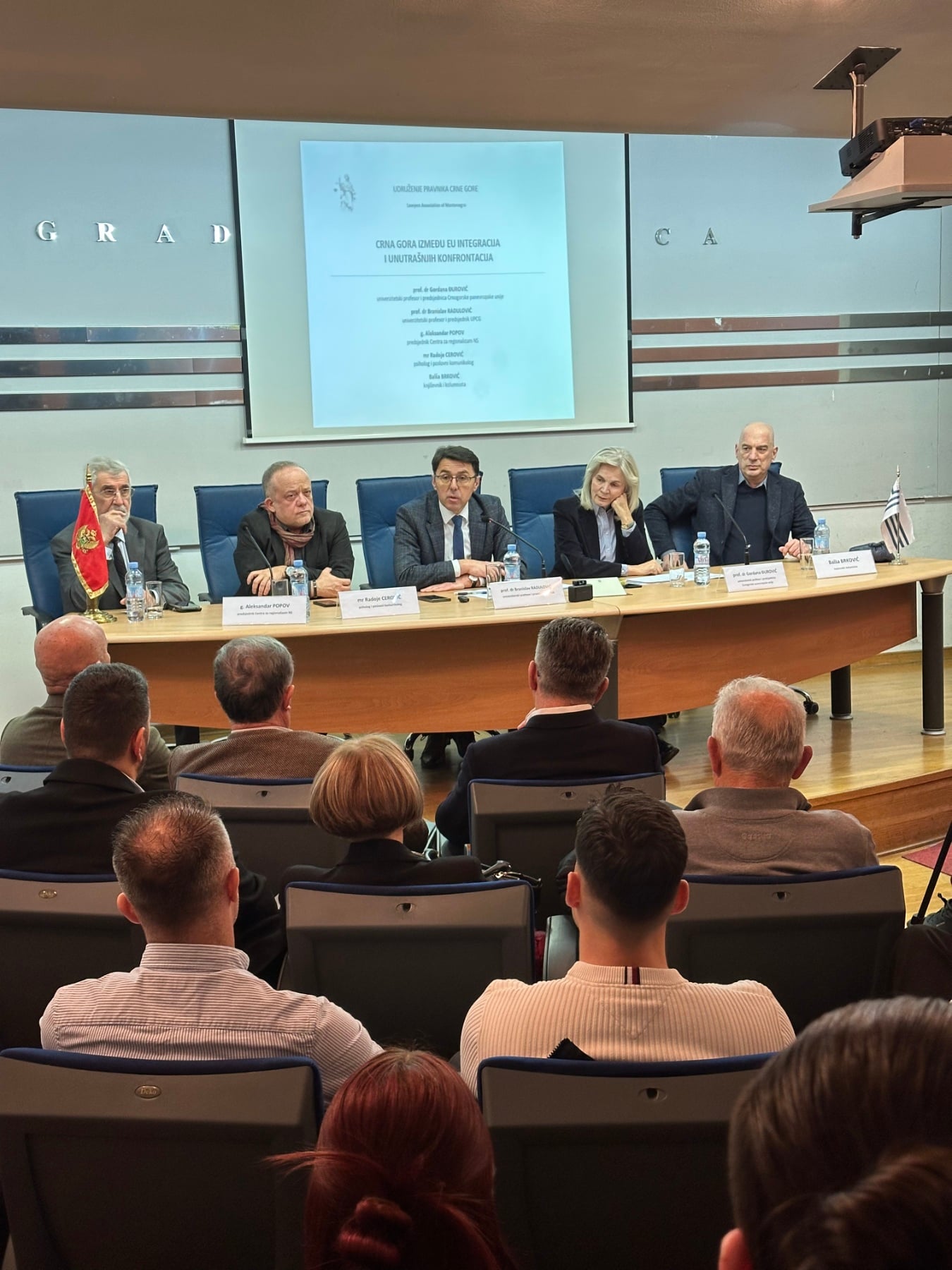 Održan Ius Forum na temu “Crna Gora između EU integracija i unutrašnjih ...