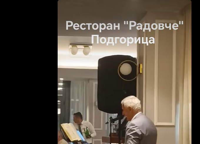 U restoranu Radovče pjevaju i kliču Pavlu Đurišiću