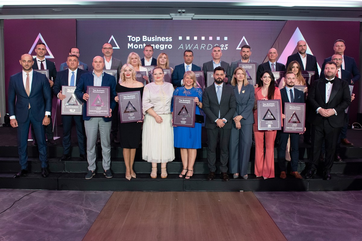 PZU Poliklinika Moj Lab dobitnik priznanja TOP BUSINESS MONTENEGRO u oblasti medicinskih usluga