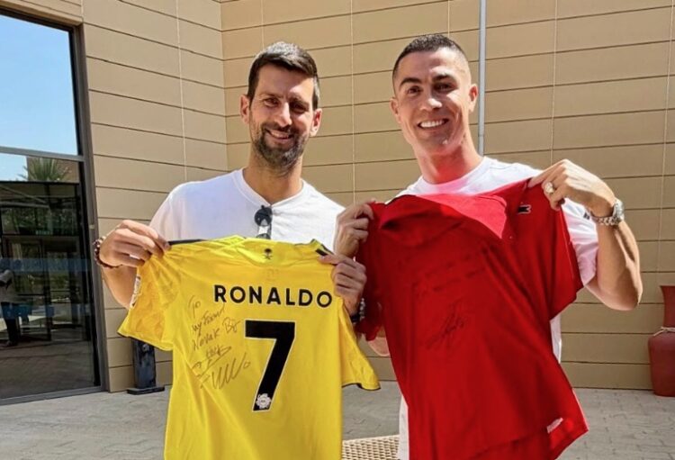 Kristijano Ronaldo: Novak Đoković me inspiriše, on je pravi primjer ...