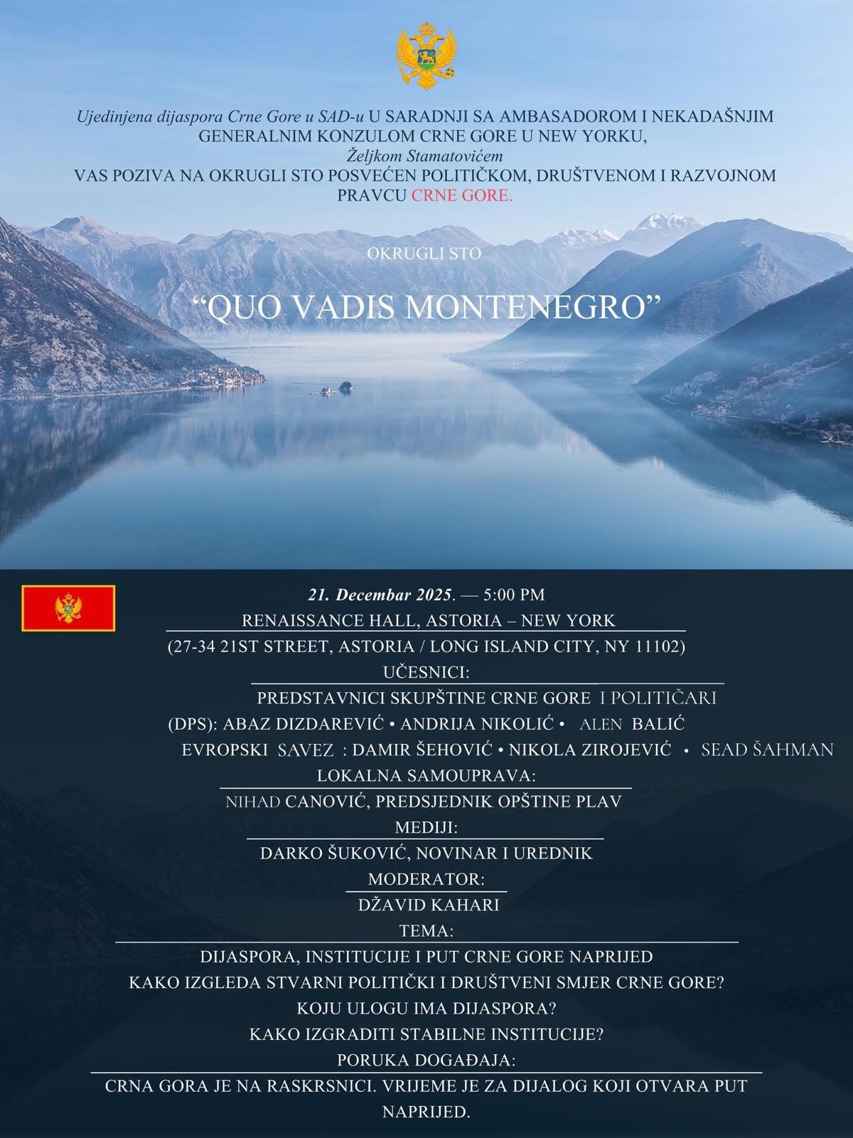 Dvije decenije mosta između dijaspore i zavičaja: Fondacija „Gusinje ...